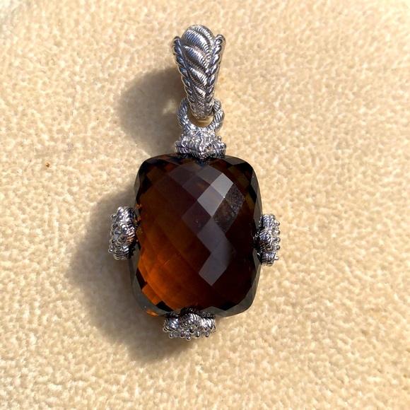 Judith Ripka | Jewelry | Judith Ripka Smoky Quartz Sterling Silver ...